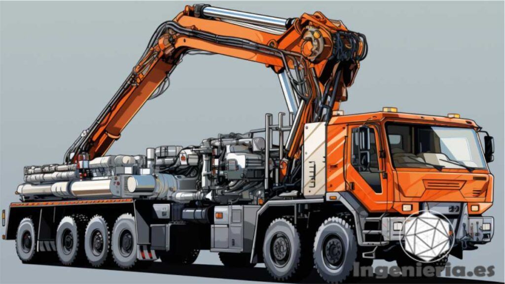 Aplicaciones de los camiones pluma en la construcción | Ingeniería.es